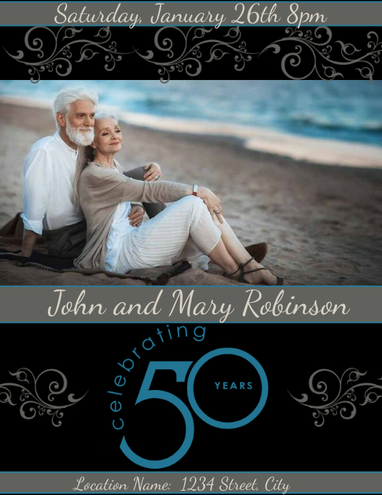Anniversary Template | PosterMyWall