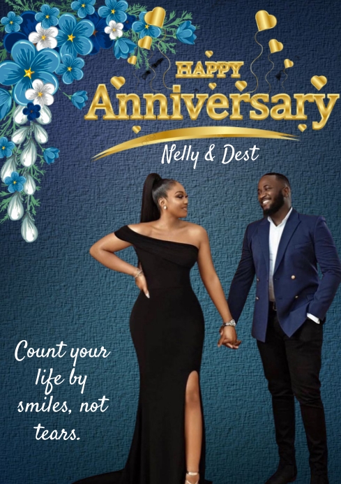 Anniversary Template | PosterMyWall