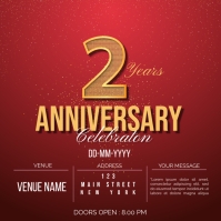 Anniversary Template | PosterMyWall