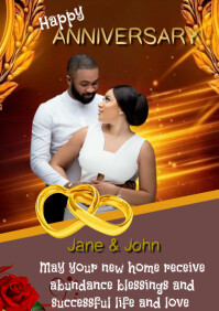 Anniversary Template | PosterMyWall