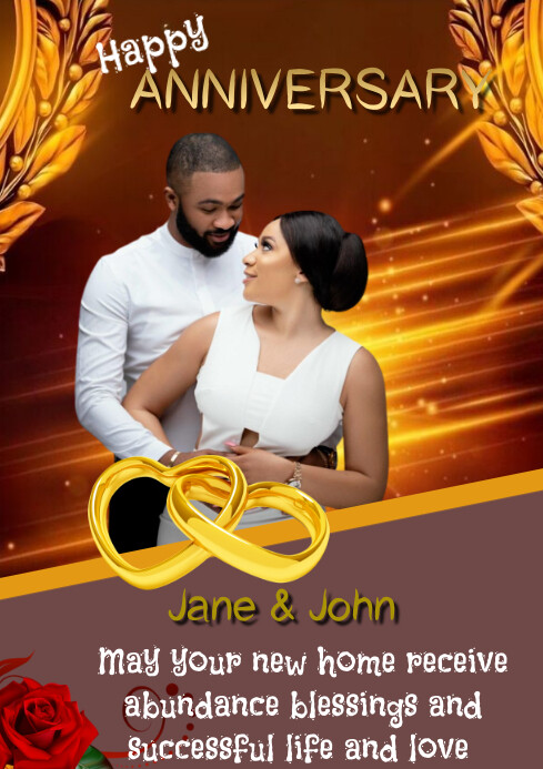 Anniversary Template | PosterMyWall
