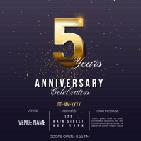 Anniversary Announcement Post Template | PosterMyWall