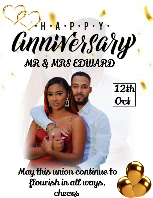 Copy of Anniversary | PosterMyWall