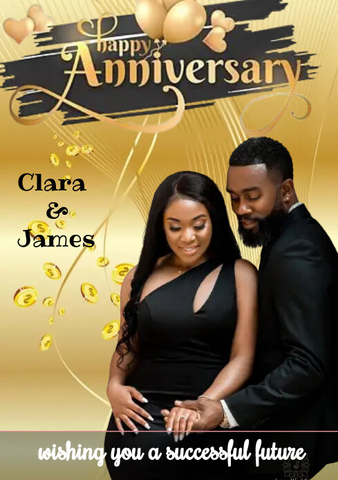 Anniversary Template | PosterMyWall