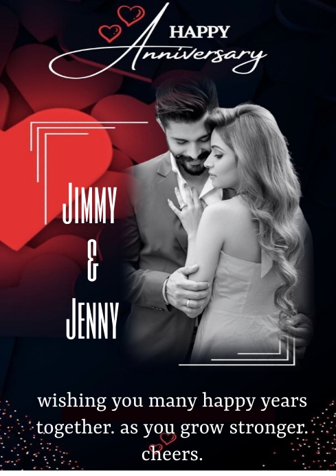 Anniversary Template | PosterMyWall