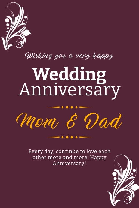 Anniversary flyer Template | PosterMyWall