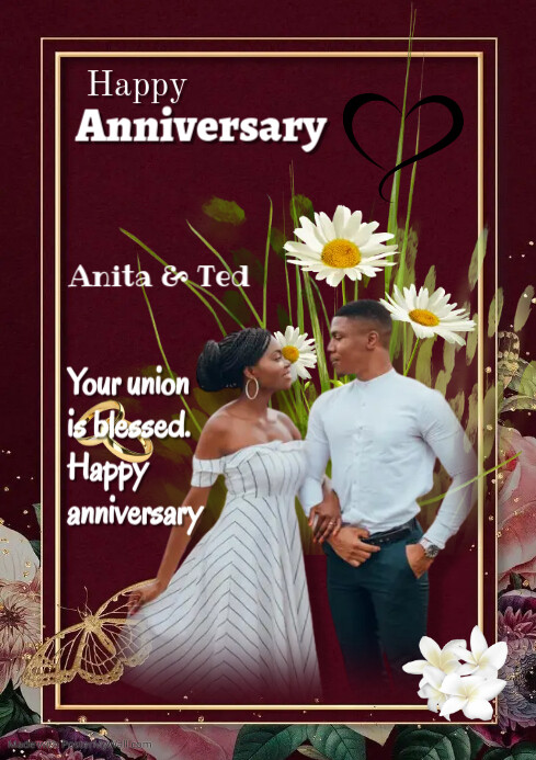 Anniversary flyers Template | PosterMyWall