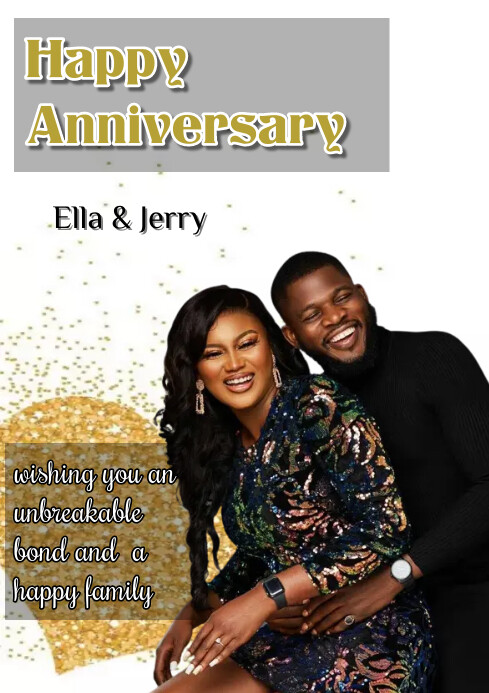 Anniversary flyers Template | PosterMyWall