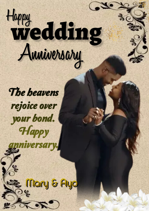 Anniversary flyers Template | PosterMyWall