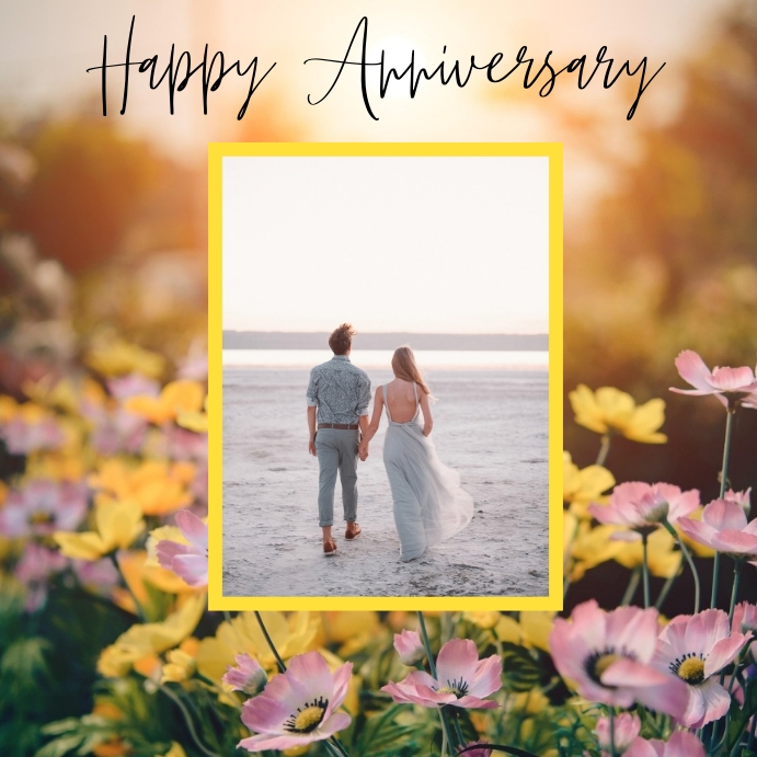 anniversary instagram post Template | PosterMyWall
