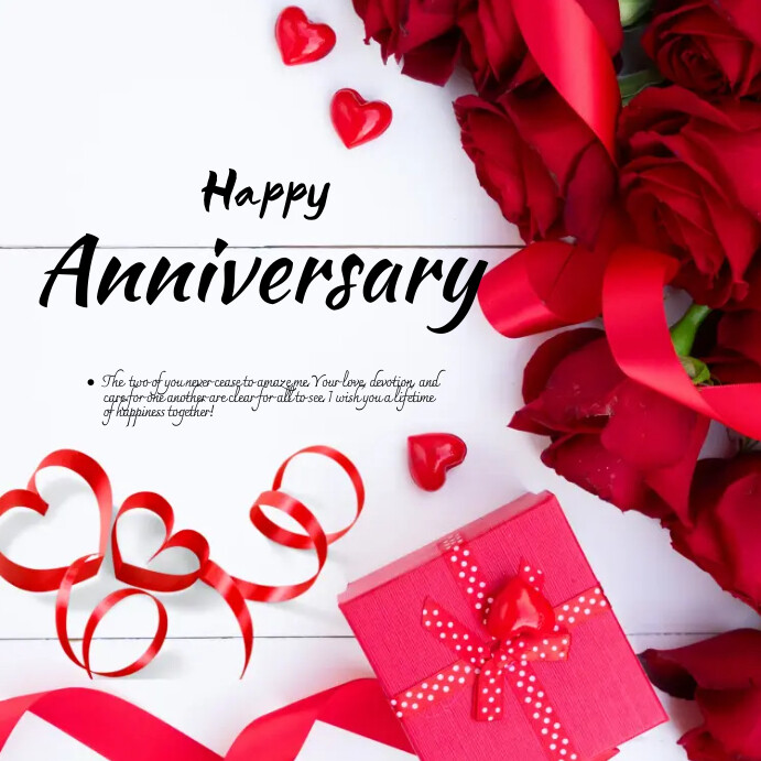 Anniversary instagram post Template | PosterMyWall