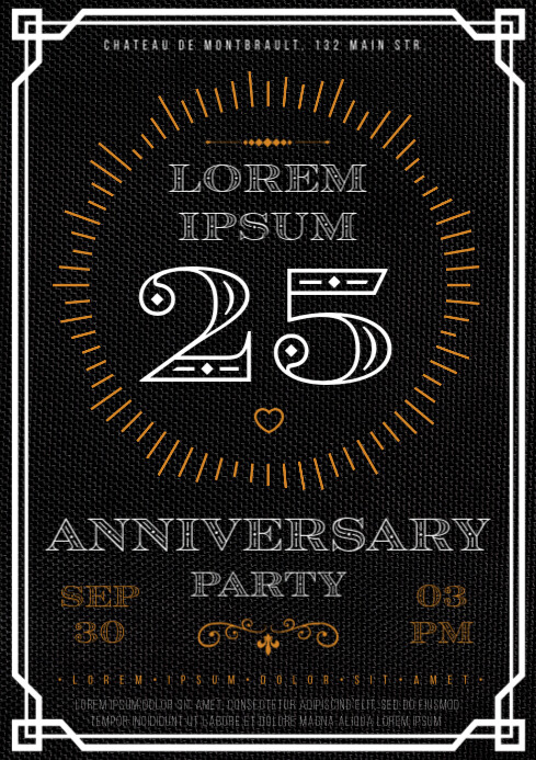 Copy of ANNIVERSARY PARTY POSTER | PosterMyWall