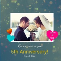 Anniversary Template | PosterMyWall