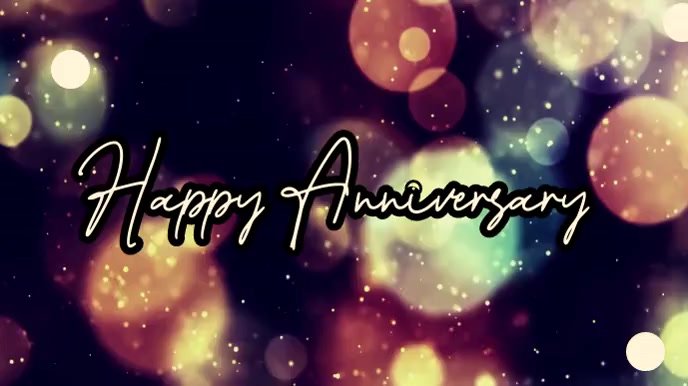 Anniversary video Template | PosterMyWall