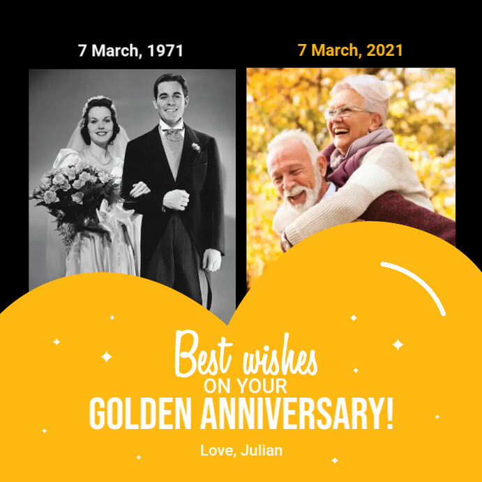 Copy of Anniversary wish post | PosterMyWall