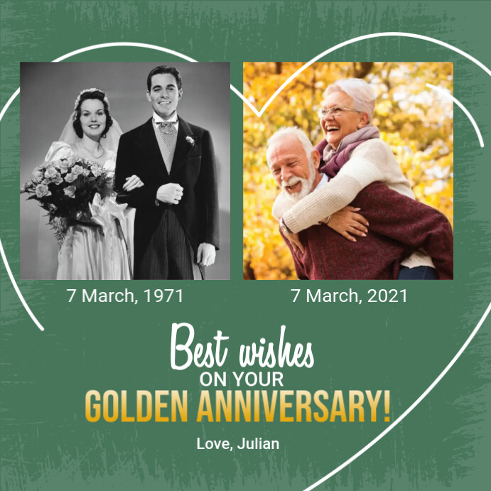 Copy of Anniversary wish post | PosterMyWall