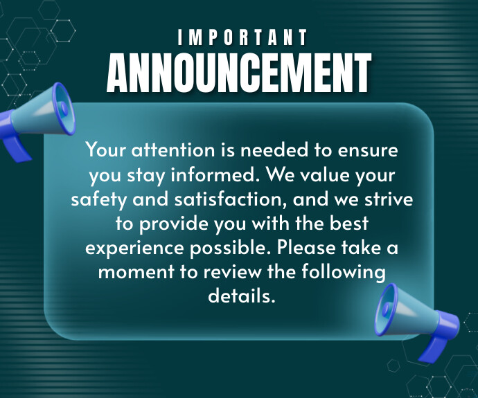 Announcement Template | PosterMyWall