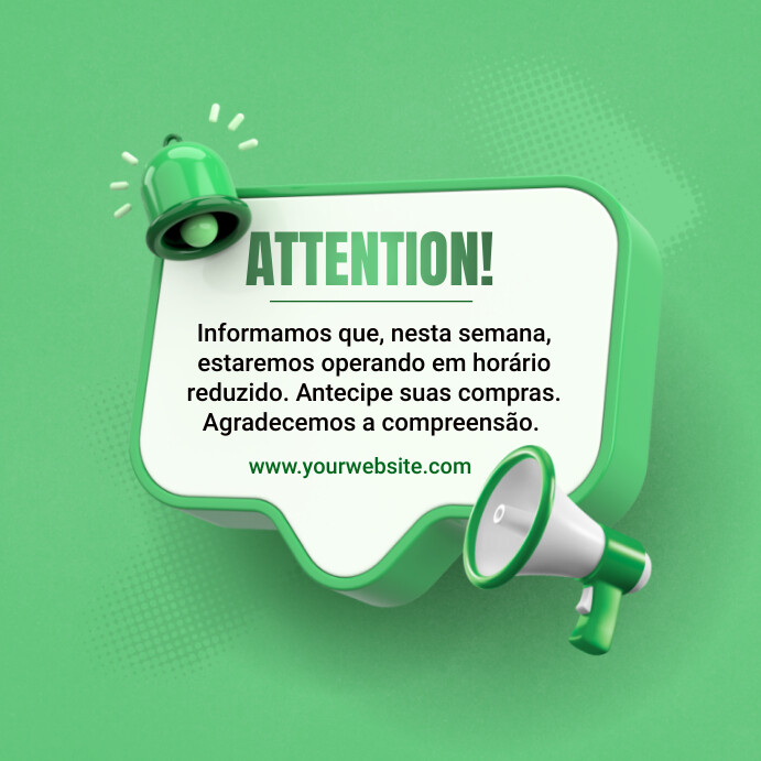 announcement post Template | PosterMyWall