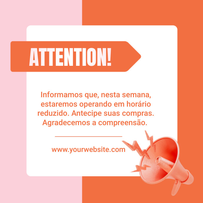 announcement post Template | PosterMyWall