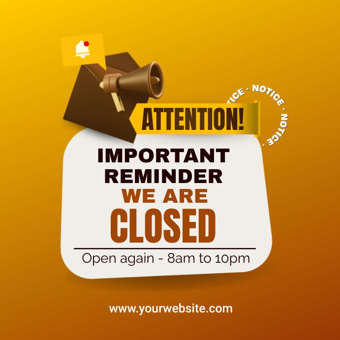 announcement post Template | PosterMyWall