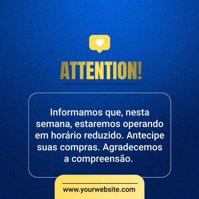 Plantilla de announcement post | PosterMyWall