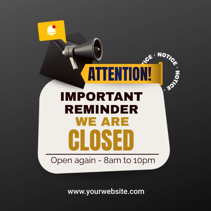 Plantilla de announcement post | PosterMyWall