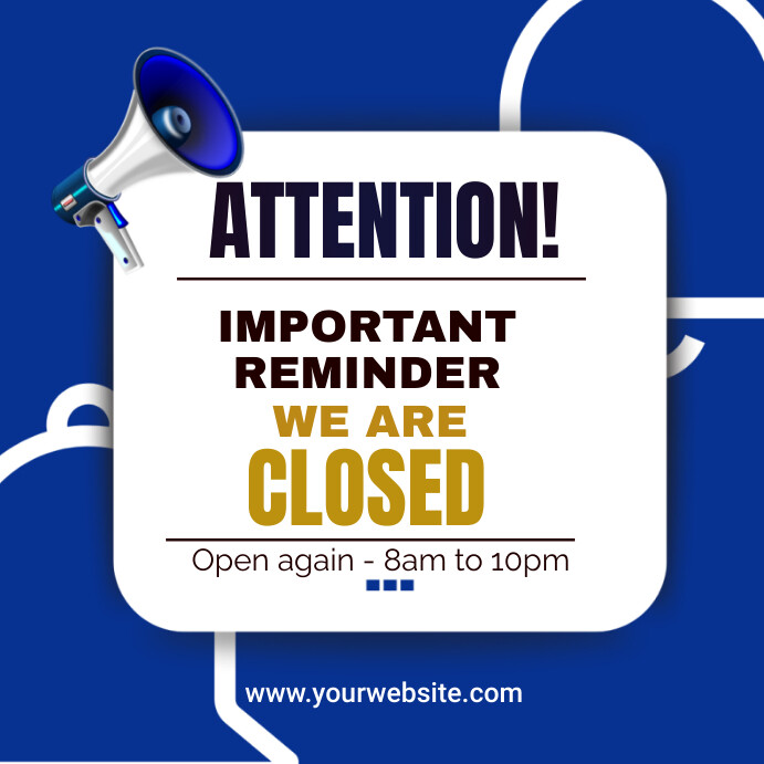 announcement post Template | PosterMyWall