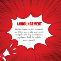 Announcement Template | PosterMyWall