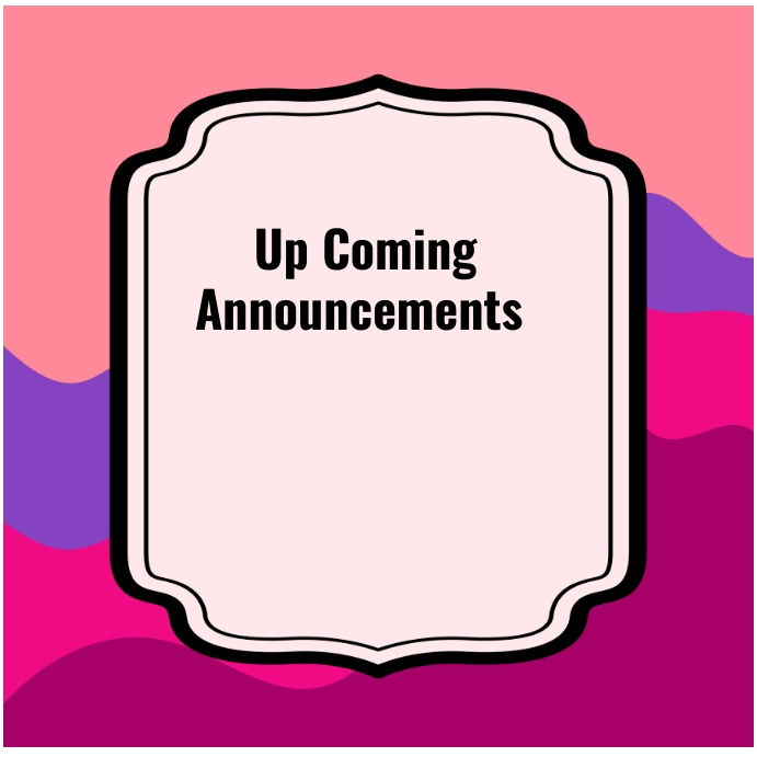 Plantilla de Announcements Template | PosterMyWall