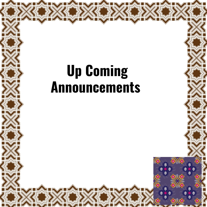 Announcements Template | PosterMyWall