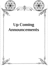 Announcements Template | PosterMyWall