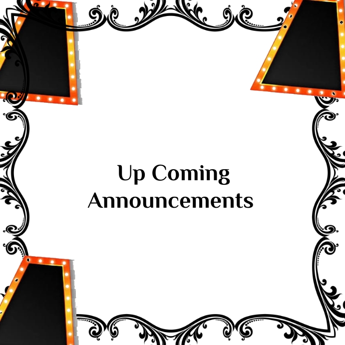Copy of Announcements Template | PosterMyWall