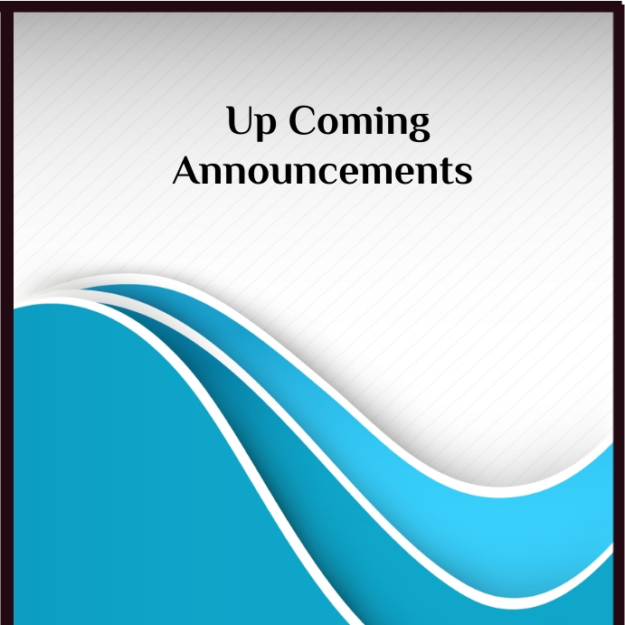 Announcements Template | PosterMyWall
