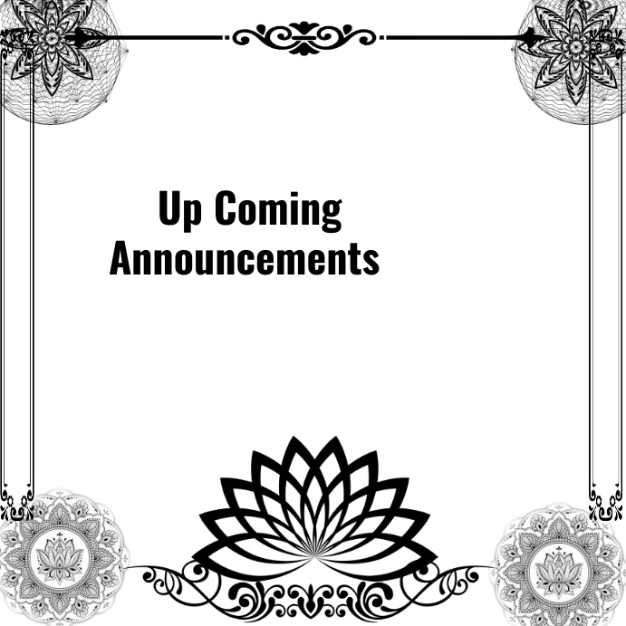 Announcements Template | PosterMyWall