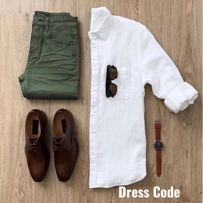 Announcements Template Dress Code | PosterMyWall