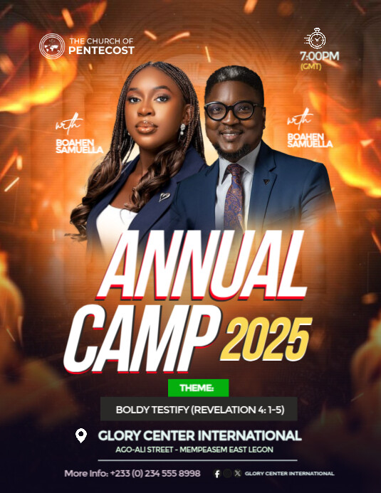 Copy of Annual Church Camp Meeting | PosterMyWall