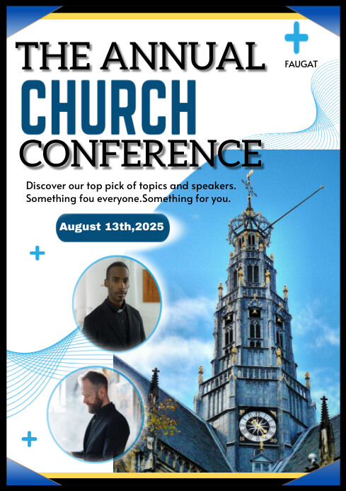 Plantilla de Annual Church conference 2025 tamplate | PosterMyWall