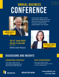 Annual Conference Flyer Template | PosterMyWall