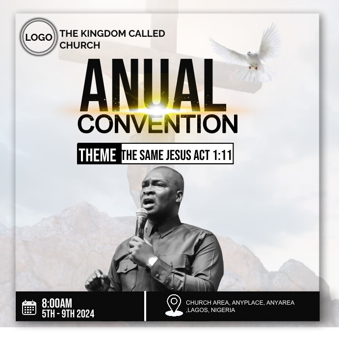 ANNUAL CONVENTION Template | PosterMyWall