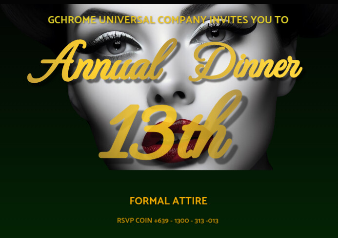 Annual dinner Template | PosterMyWall