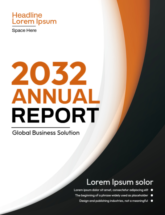 annual report banner design Template | PosterMyWall