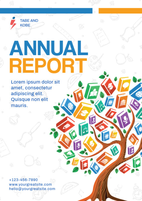 annual report Template | PosterMyWall