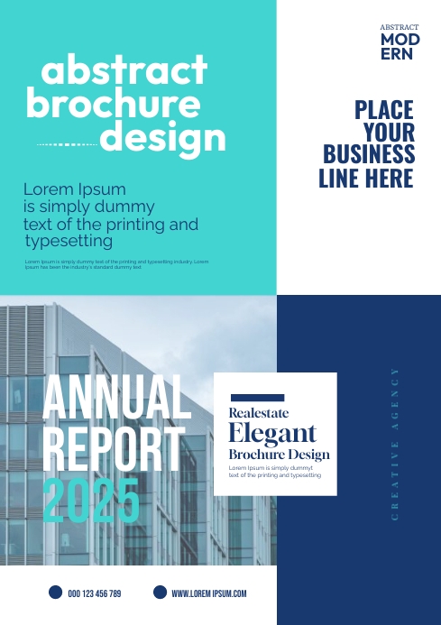 ANNUAL REPORT Template | PosterMyWall