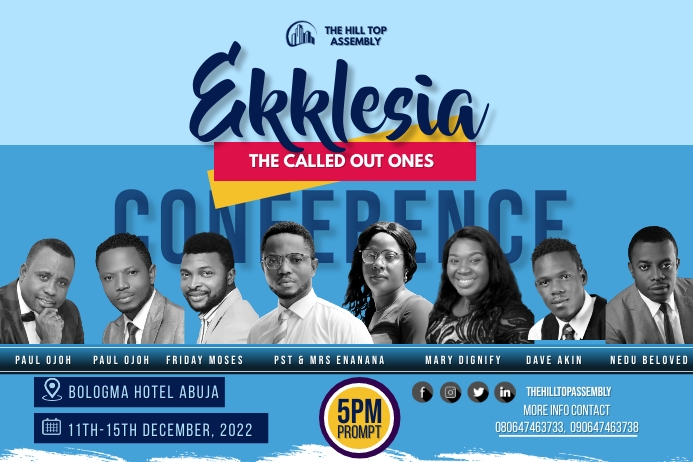 Anointing Template | PosterMyWall