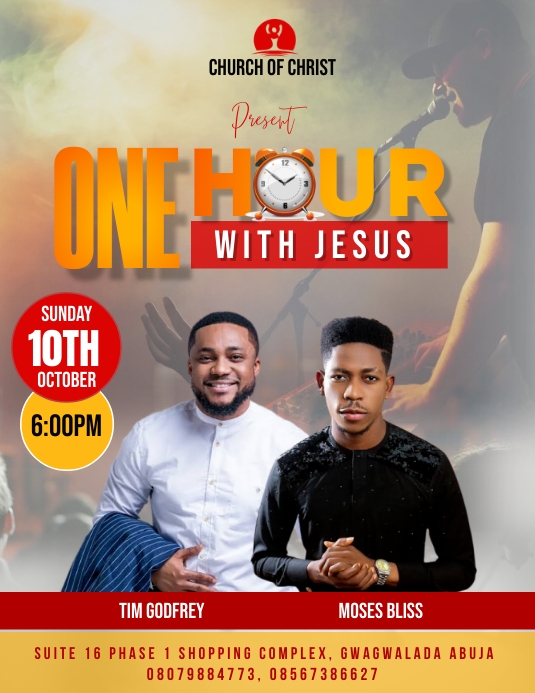 Anointing Template | PosterMyWall