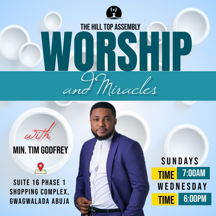 anointing Template | PosterMyWall