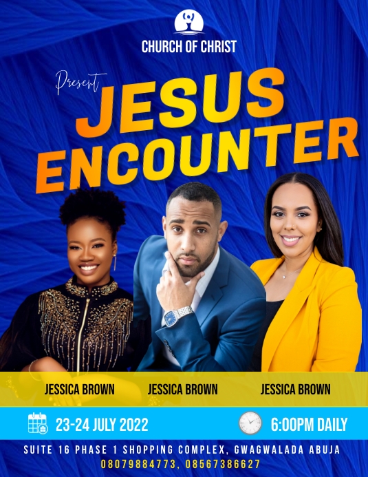 Copy of Anointing | PosterMyWall