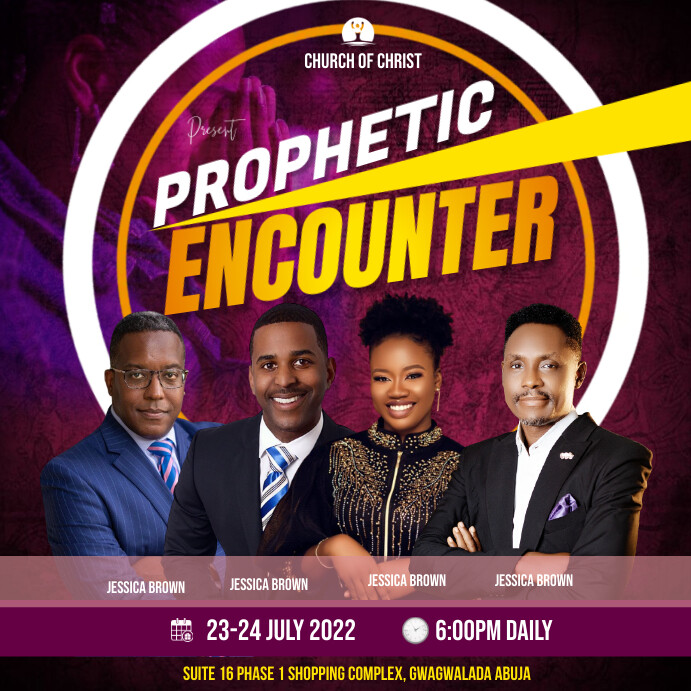 Copy of Anointing | PosterMyWall