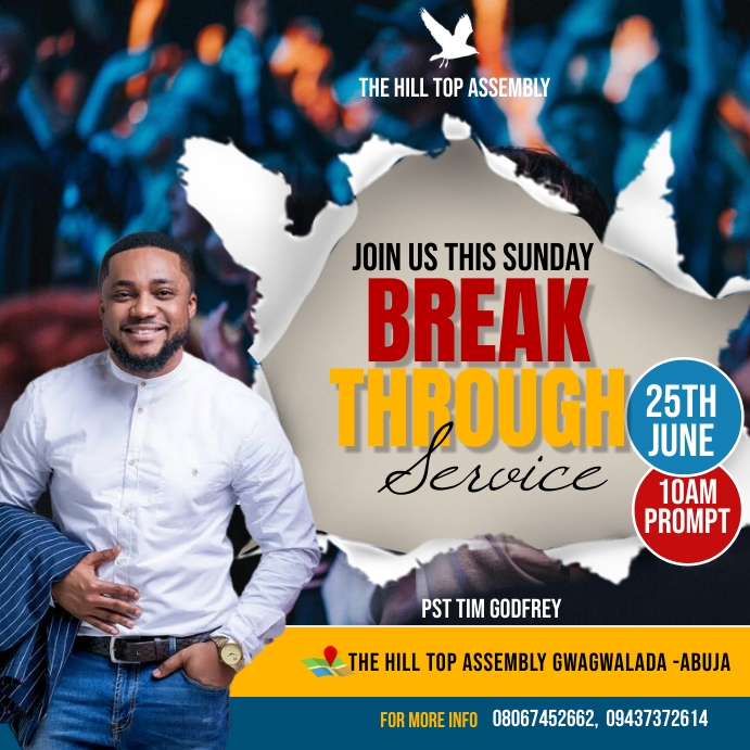 Anointing Template | PosterMyWall