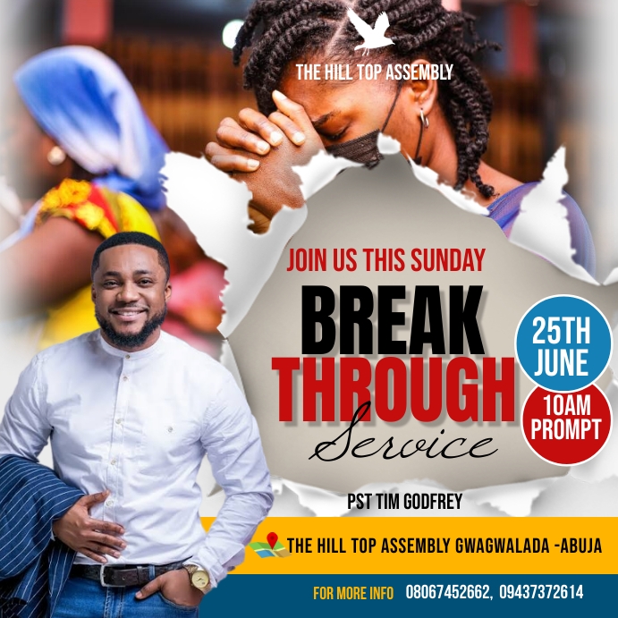 Anointing Template | PosterMyWall